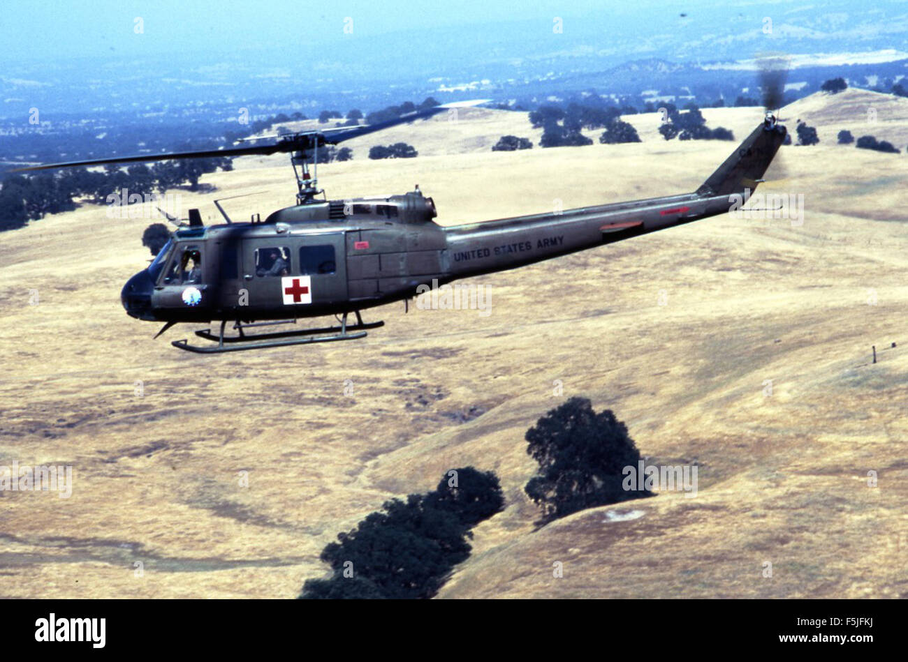 Bell UH-1V 16370 CA-NG 16May87 [RJF] Stock Photo - Alamy
