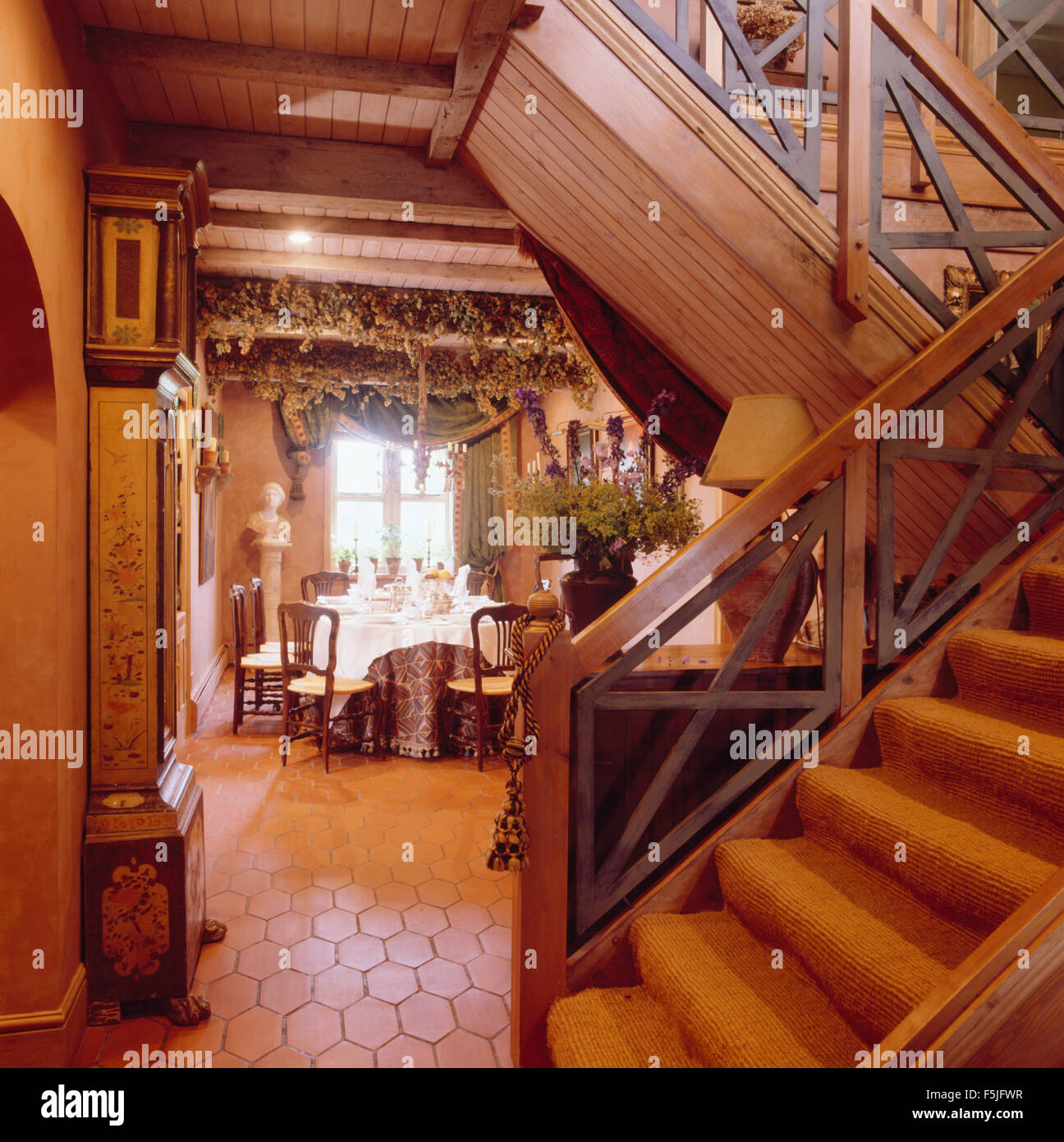 Hexagon Stair Floor Plan