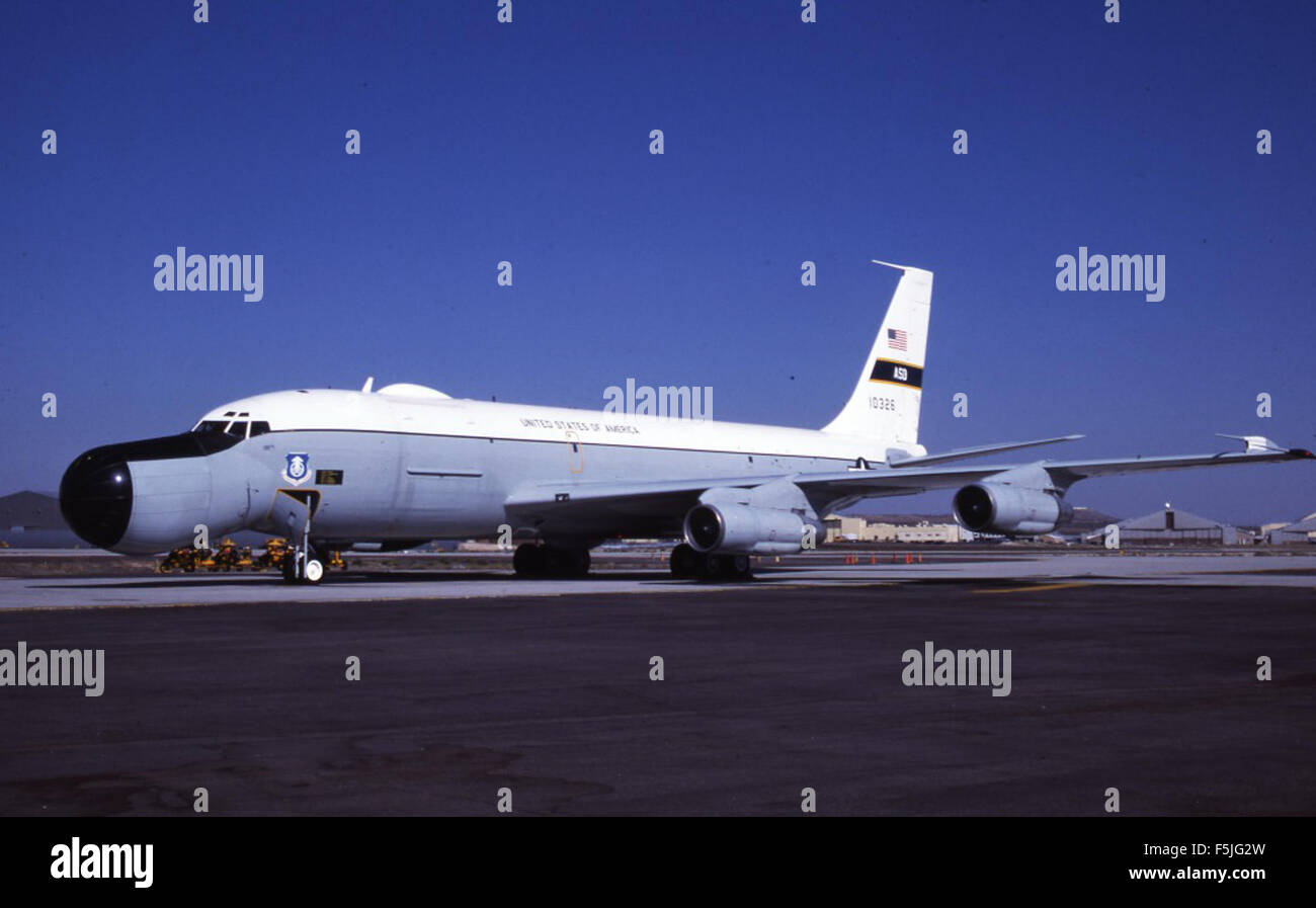 The Boeing EC-135E, a military command and control aircraft, is ...