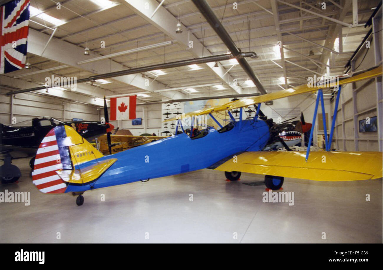 The Boeing Stearman PT-17, N9955H, was a primary trainer aircraft used ...