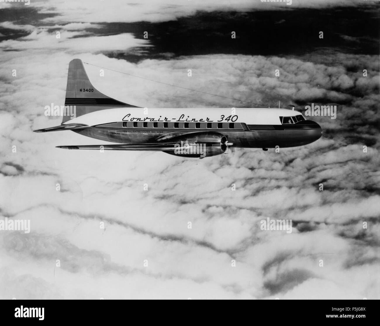 Convair 340 hi-res stock photography and images - Alamy