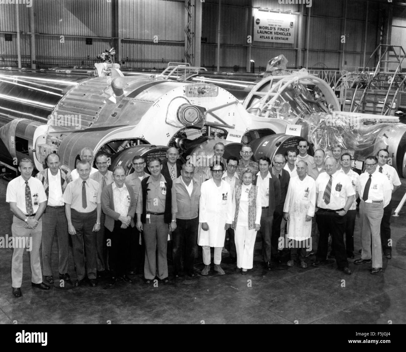 Convair Atlas production 5Apr74 mfr 139281 Stock Photo - Alamy
