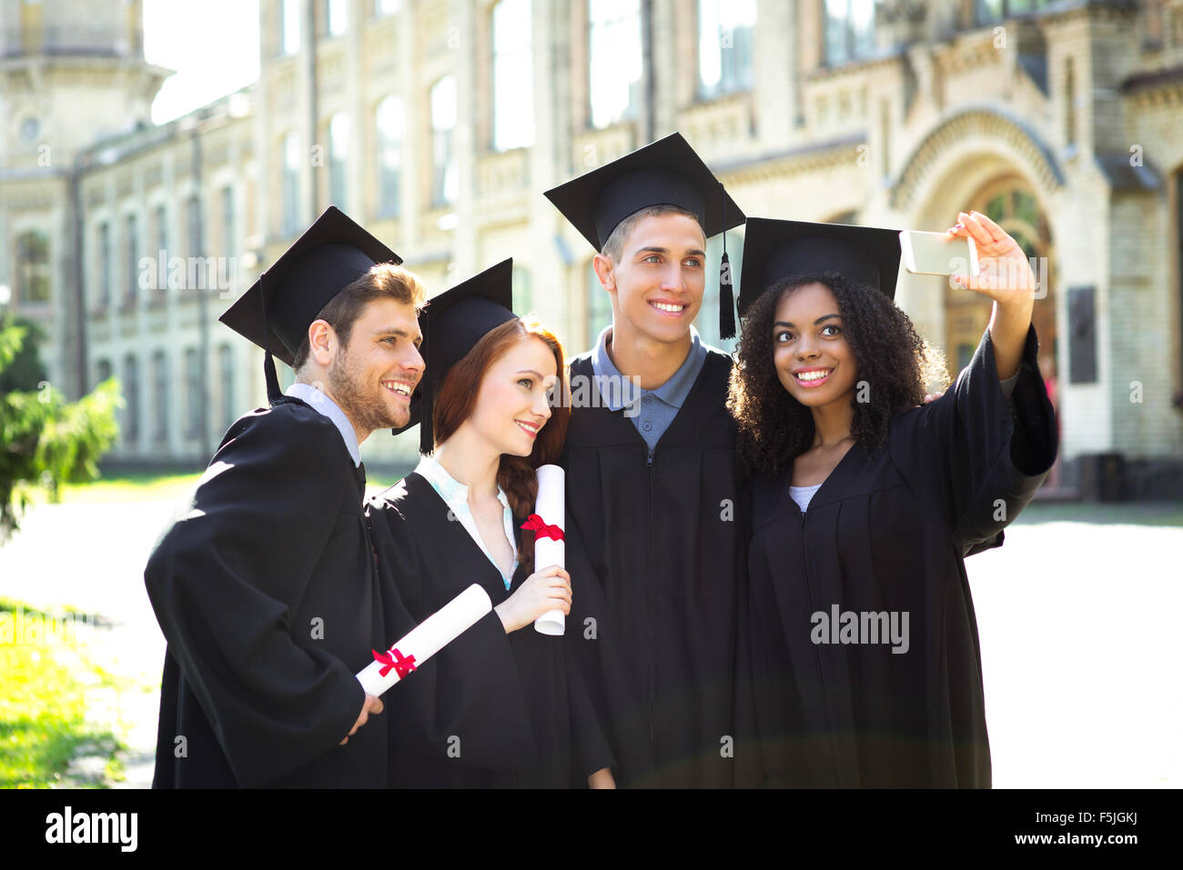Concept for student graduation day Stock Photo - Alamy