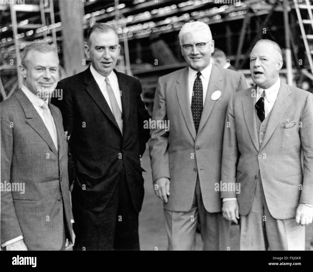 This image features prominent figures Cortlandt S. Gross, Daniel J ...