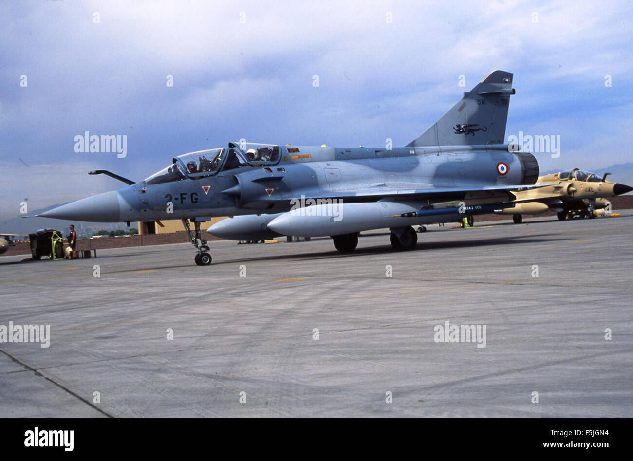 Dassault Mirage 2000 B 2-FG EC2-2 from the French Air Force, captured ...