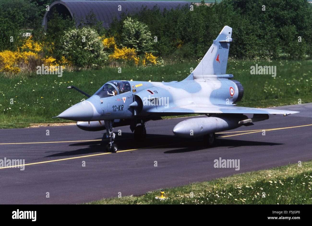 A Dassault Mirage 2000 C 123 from the French Air Force, displayed in ...