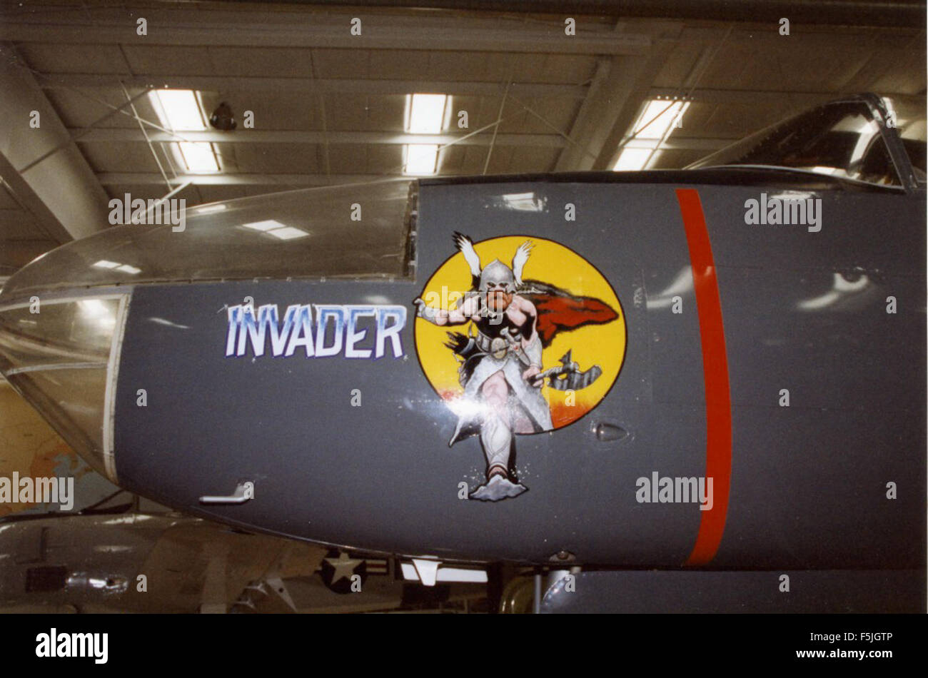 The Douglas A-26 Invader, tail number 44-35721 (N9425Z) 'Invader', was ...