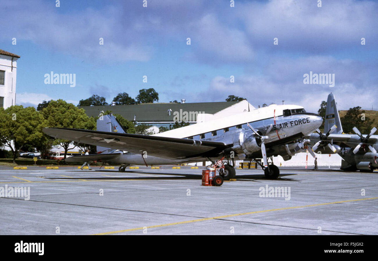 A Douglas C-47D, identified as VC-47D, from the ADC (Air Defense ...