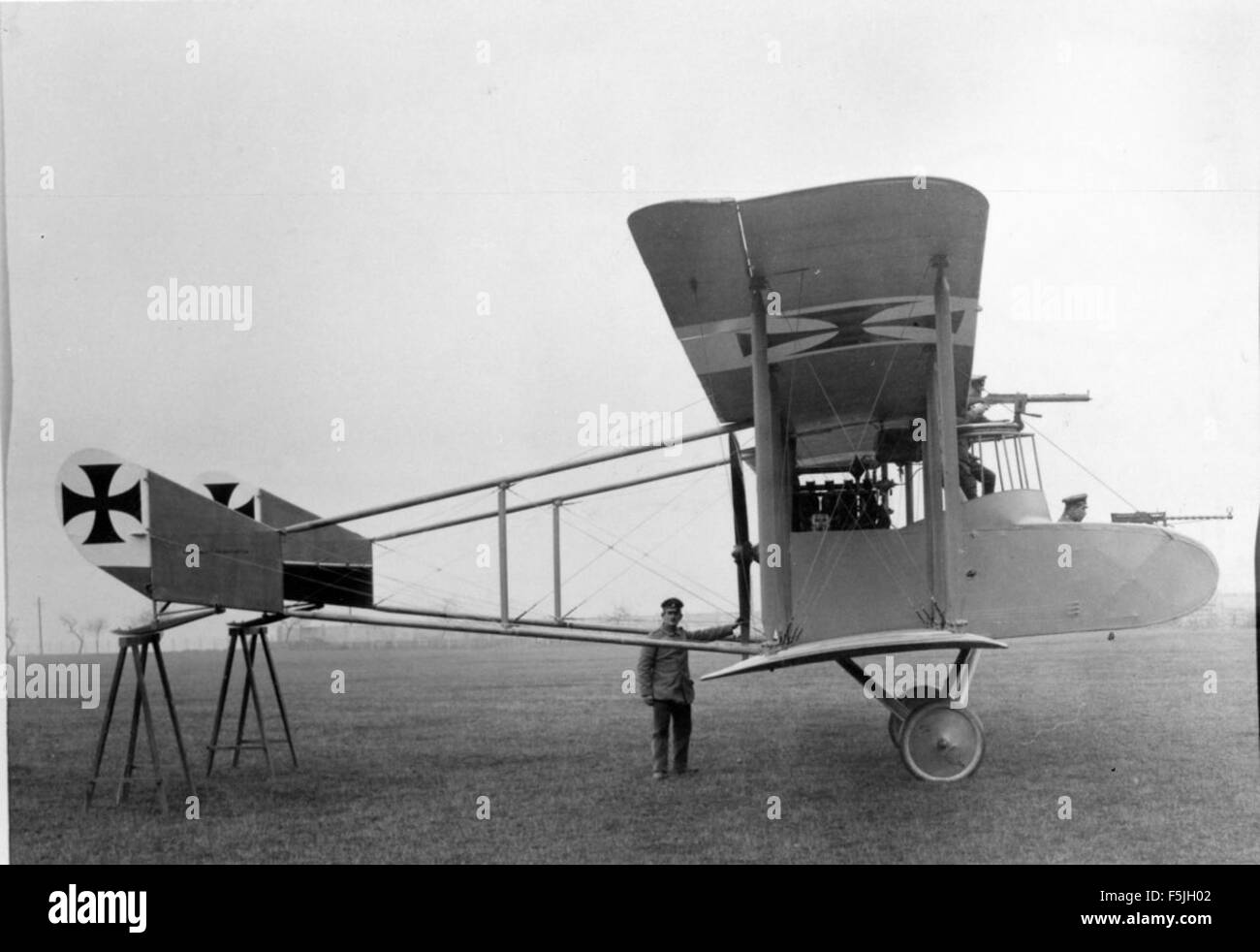 Photograph of the Euler 1915 aircraft, showcasing its design and ...