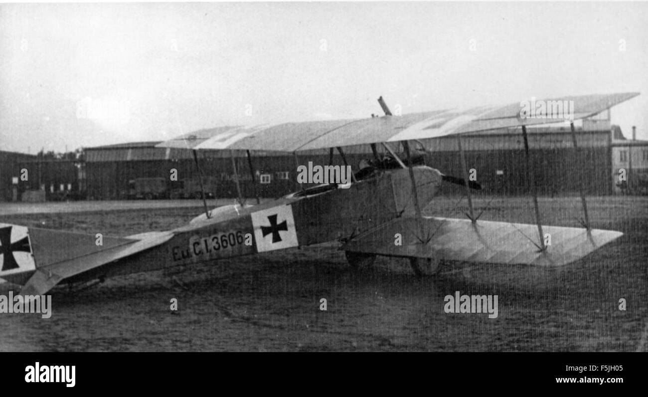 A photograph of the Euler C I, a German reconnaissance aircraft used ...
