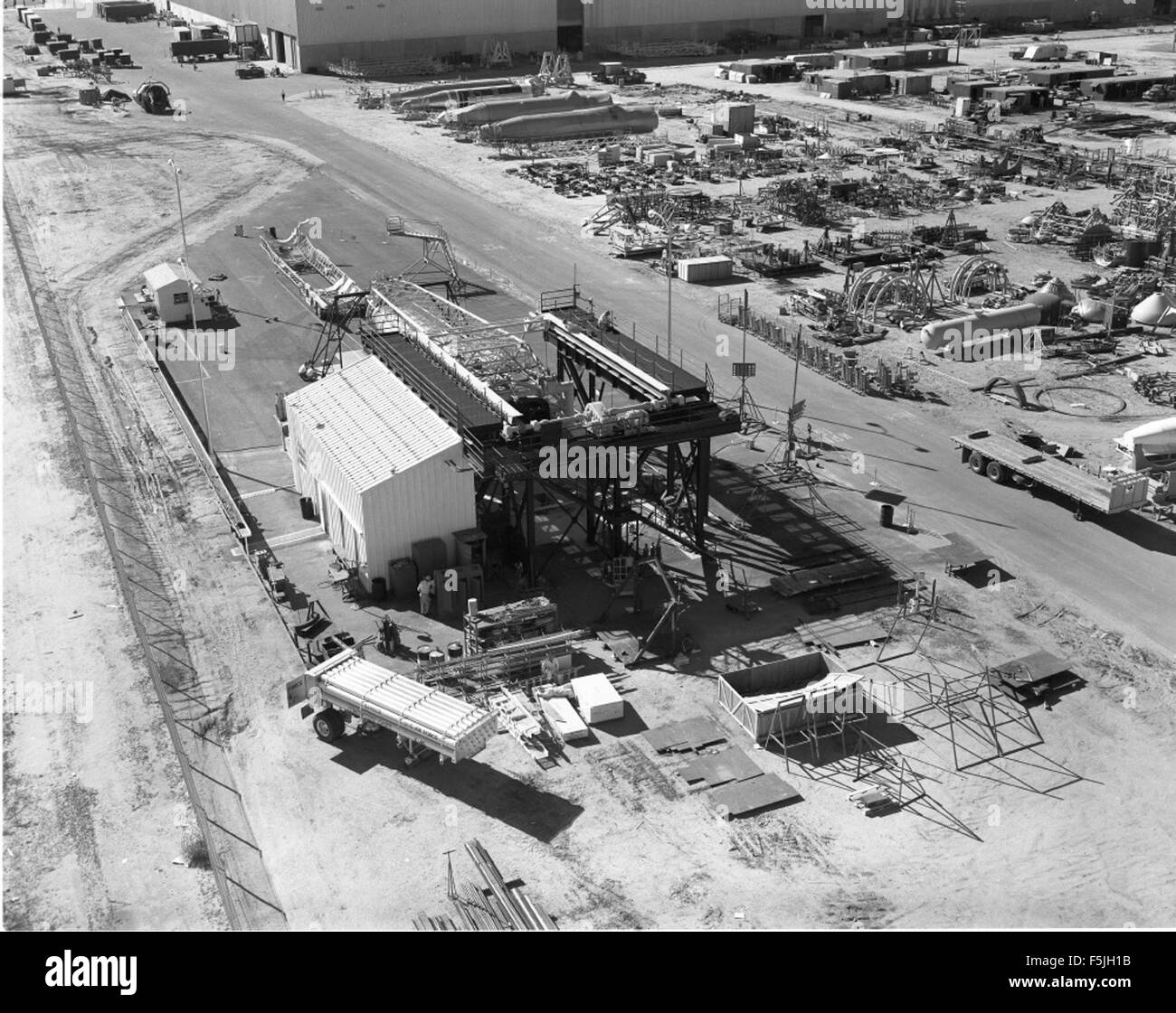 The IOC launcher is seen in a high-angle view, depicting the complex ...