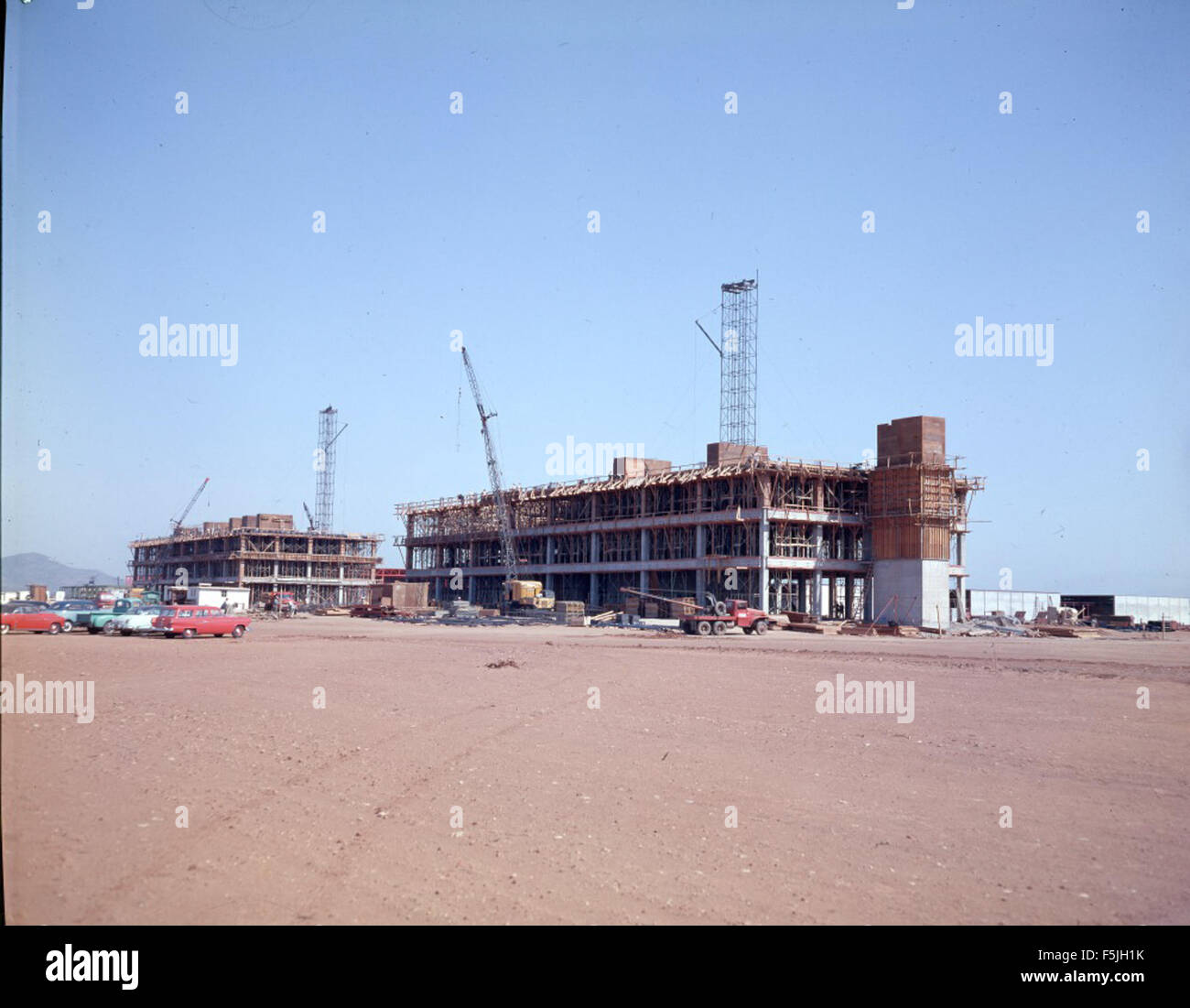 This image shows the ongoing construction progress at Montgomery Field ...