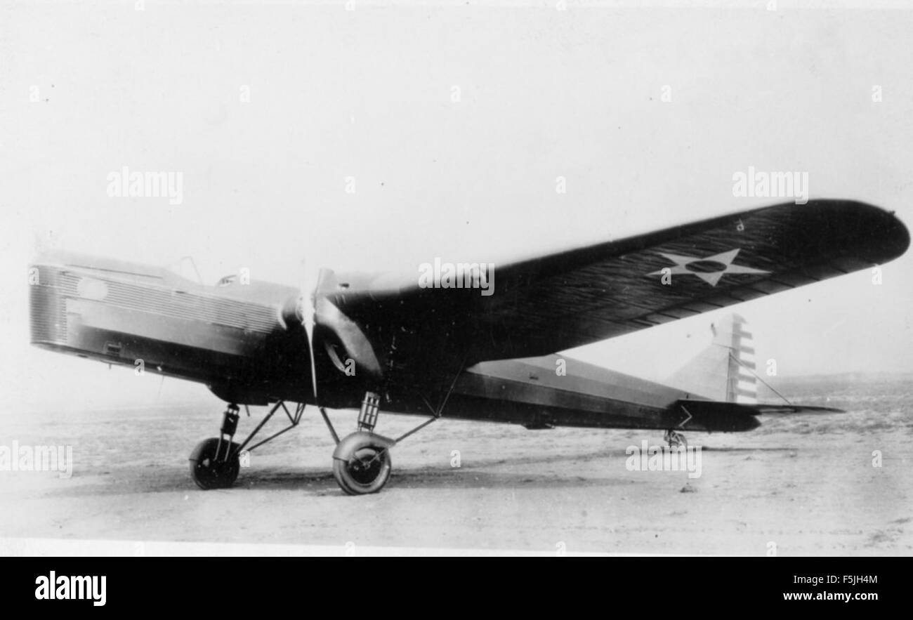 The Fokker XO-27 was an early experimental aircraft prototype ...