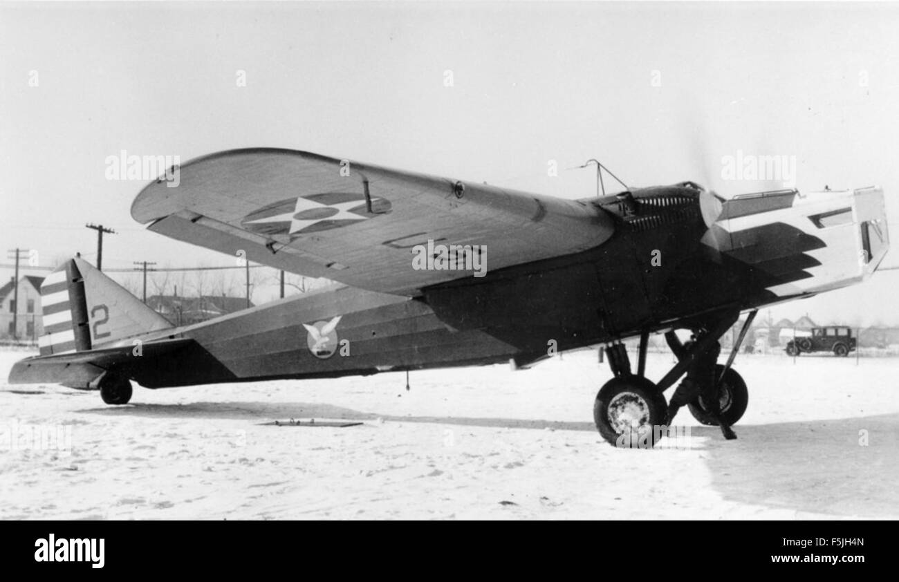 The Fokker Y10-27, a military observation aircraft, was used by the ...