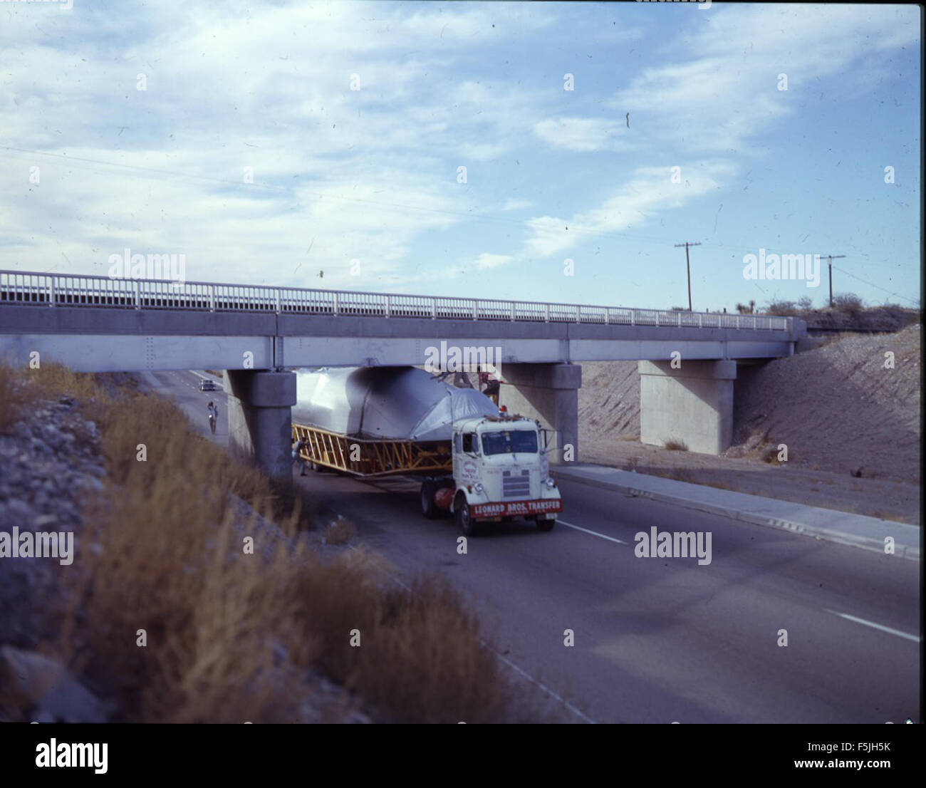 This image details the convoy move of the Atlas 4A missile to the AMR ...