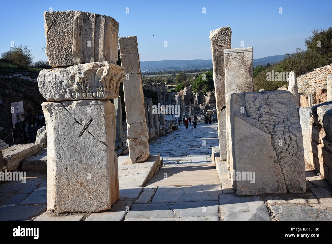 Ephesus 10th Century BC archeological site Selcuk Izmir Turkey Gate of ...