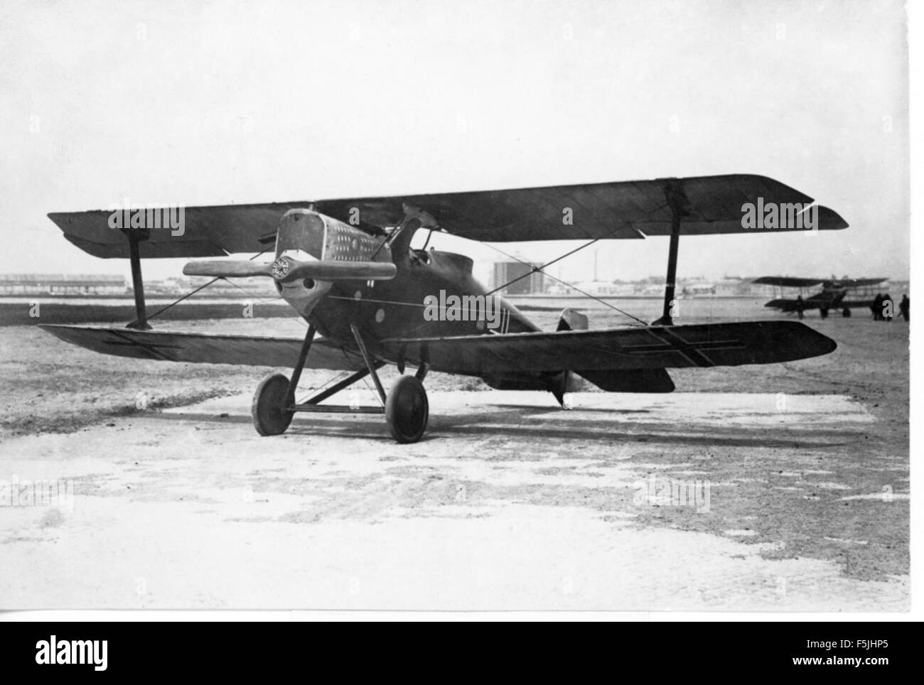 Photograph of the Hannover CL V2, a German World War I reconnaissance ...