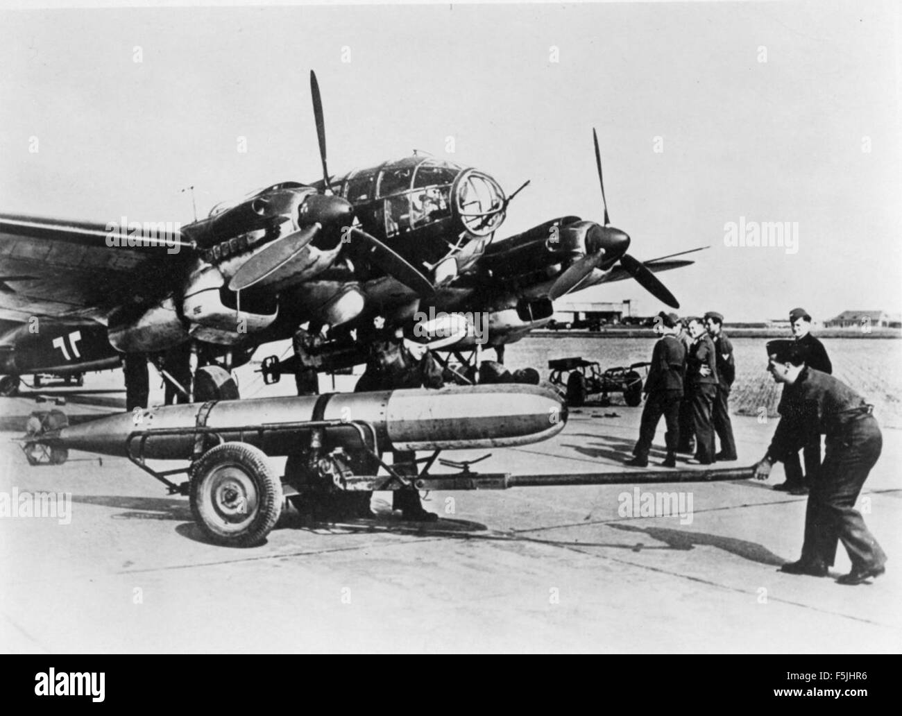 Heinkel he 111 Black and White Stock Photos & Images - Alamy