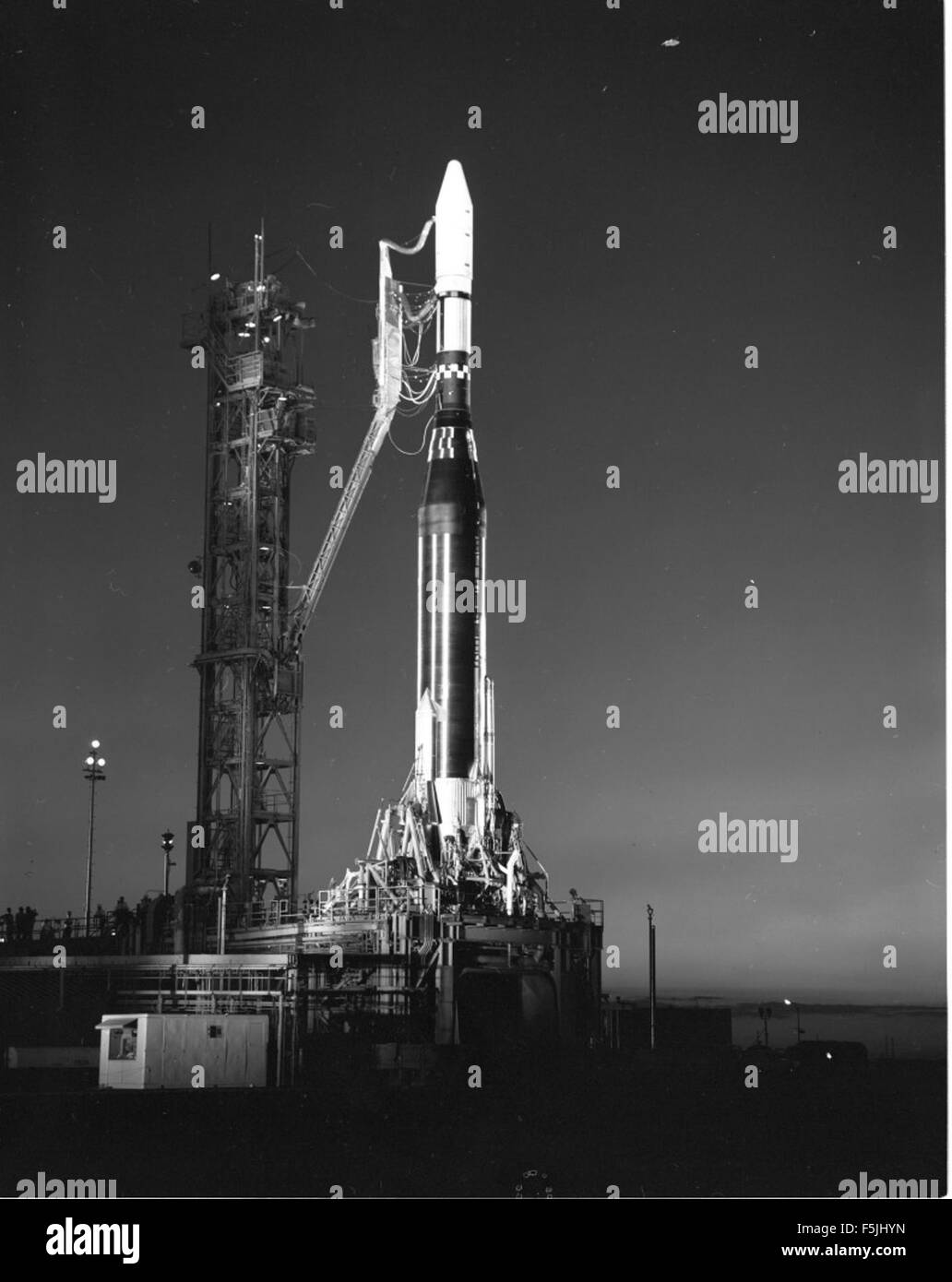 Atlas 5103 Prelaunch; SLV-3; ATS-3; ETR Complex 14 Date 11031967 Stock ...
