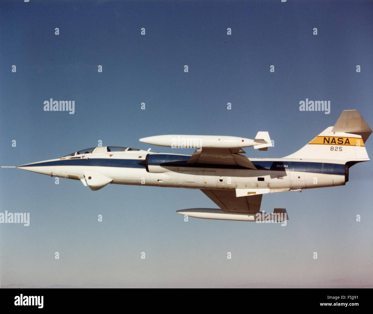 Photograph of a Lockheed TF-104G Starfighter, serial number 61-0365 ...