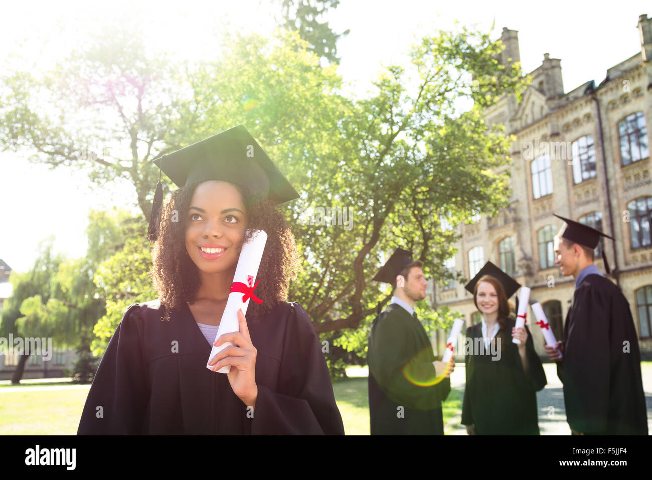 Concept for student graduation day Stock Photo - Alamy