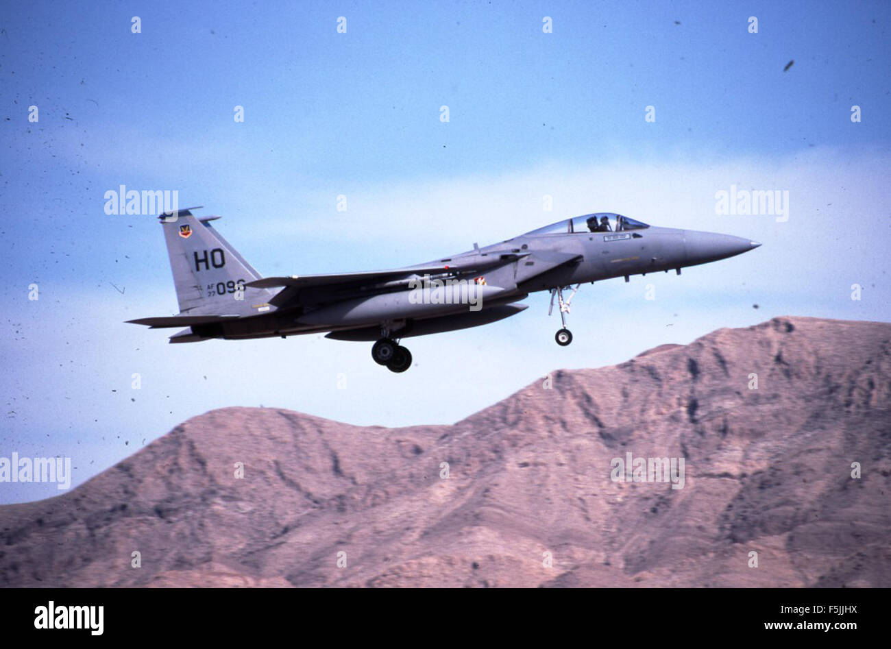 This image features the McDonnell F-15A Eagle aircraft (serial number ...