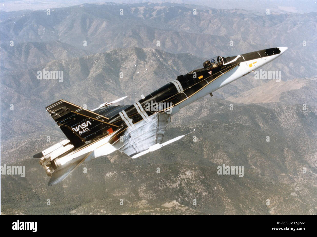 McDonnell FA-18A 160780 NASA 840 HARV test [NASA via RJF] Stock Photo ...