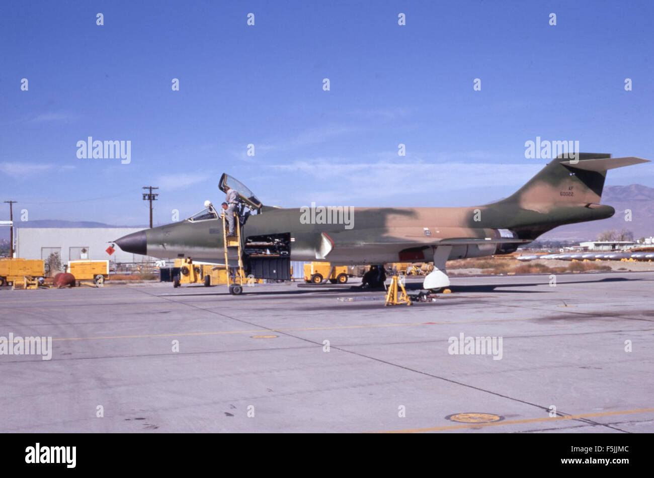 Photograph of McDonnell RF-101H, serial number 56-0022, operated by ...