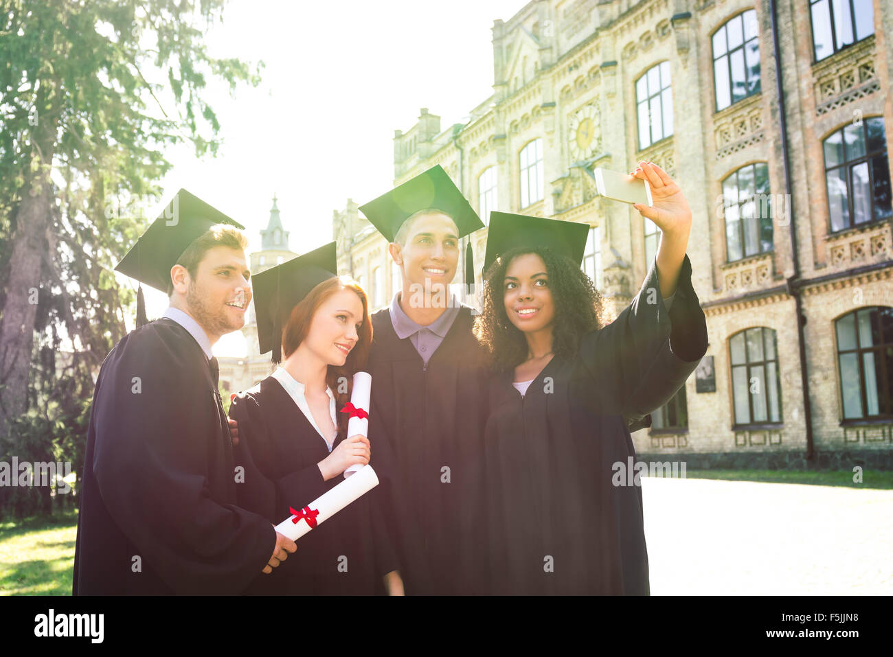 Concept for student graduation day Stock Photo - Alamy