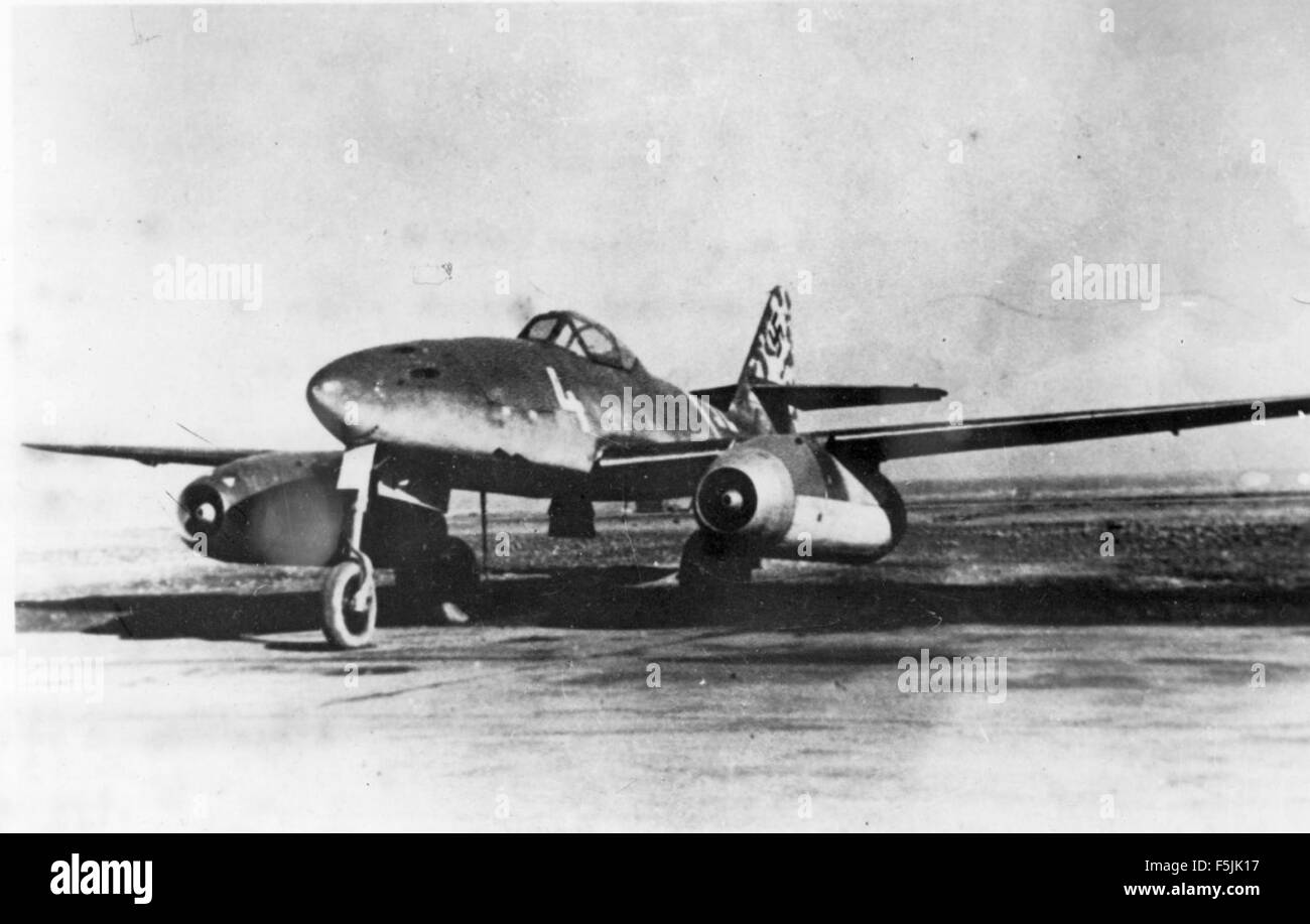 Messerschmitt Me 262A-1 Nowarra collection Stock Photo - Alamy