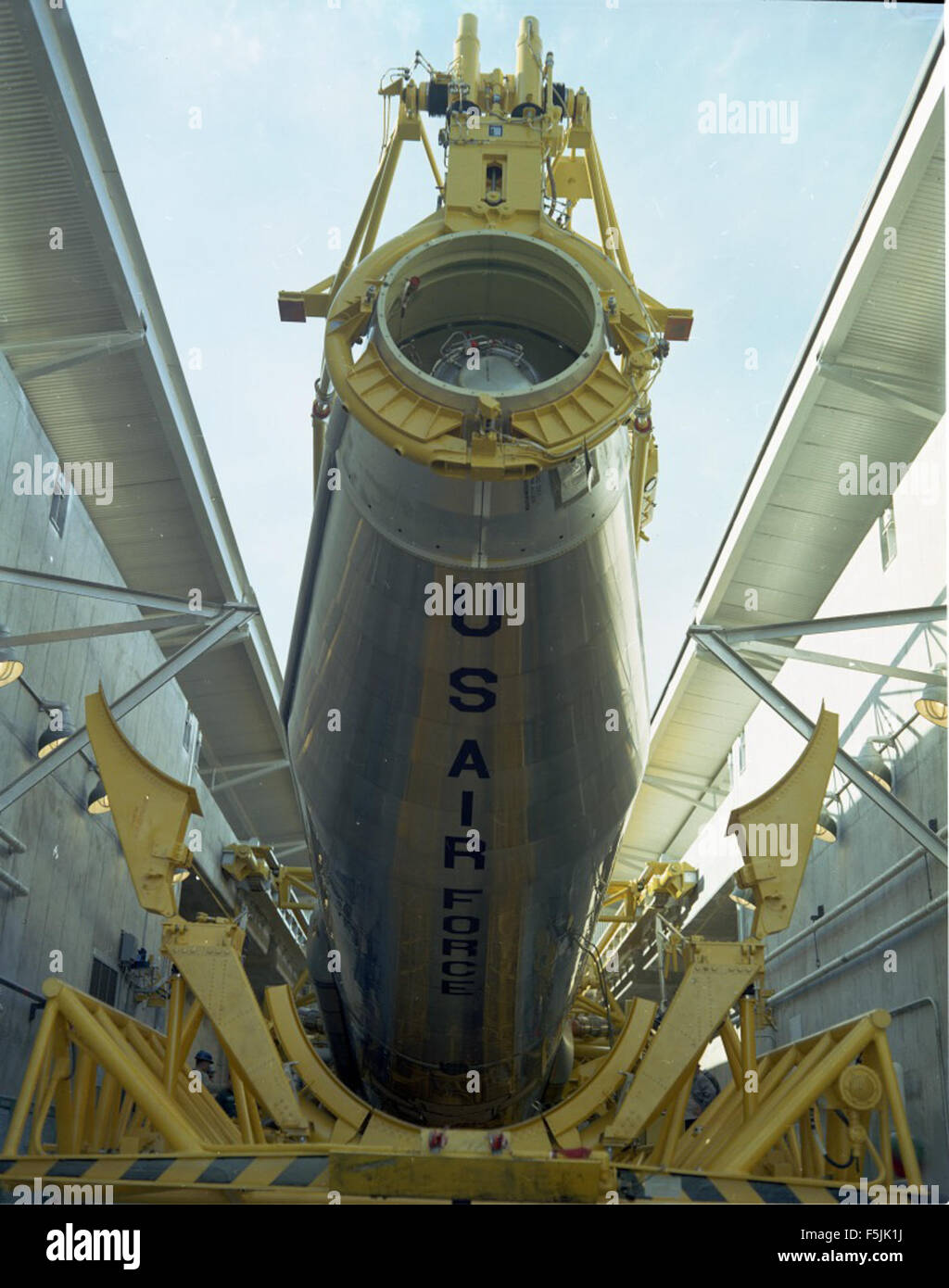 Atlas 68D Details Erection of 68D; Shown at 9 Degrees Stock Photo - Alamy