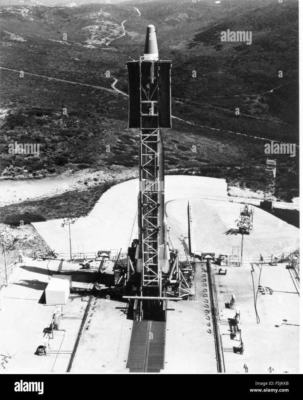 This image documents the Atlas 7004 missile, a key element in the ...