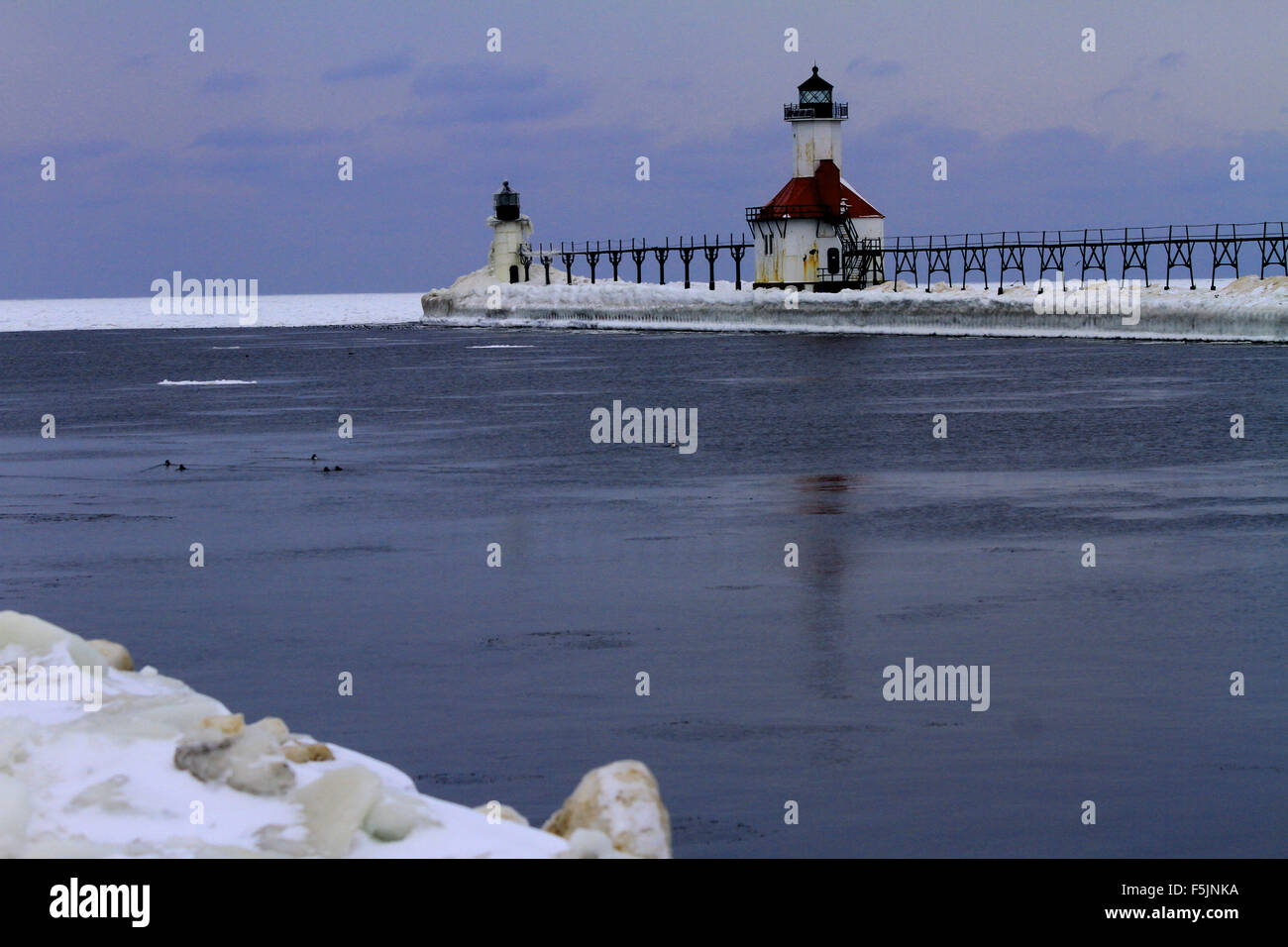 Benton harbor lighthouse hi-res stock photography and images - Alamy