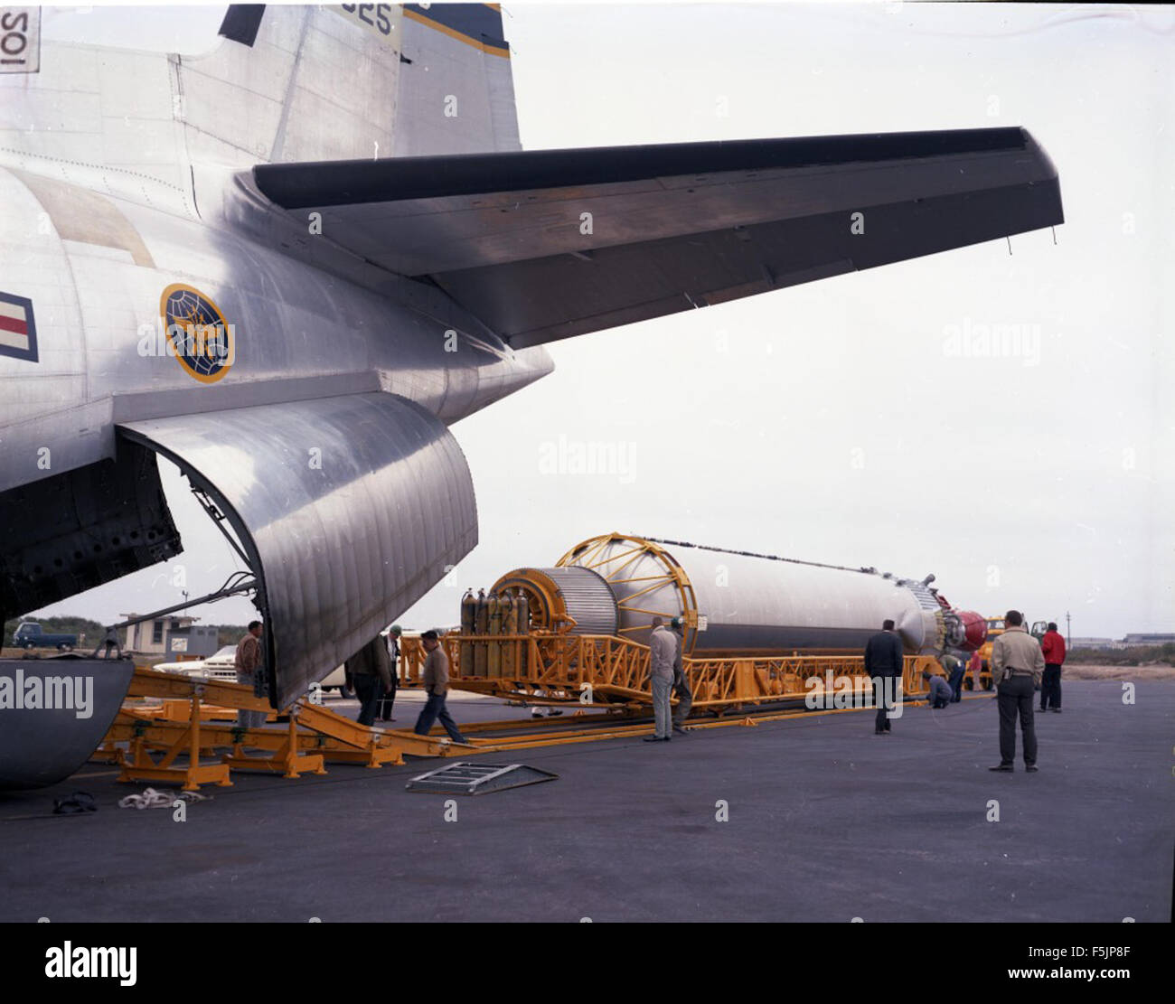 Atlas Centaur 3 Details Arrival of Centaur 3 Boosters Stock Photo - Alamy