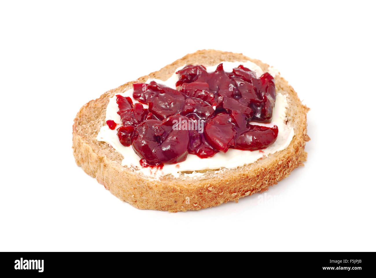 Bread jam slice hi-res stock photography and images - Alamy