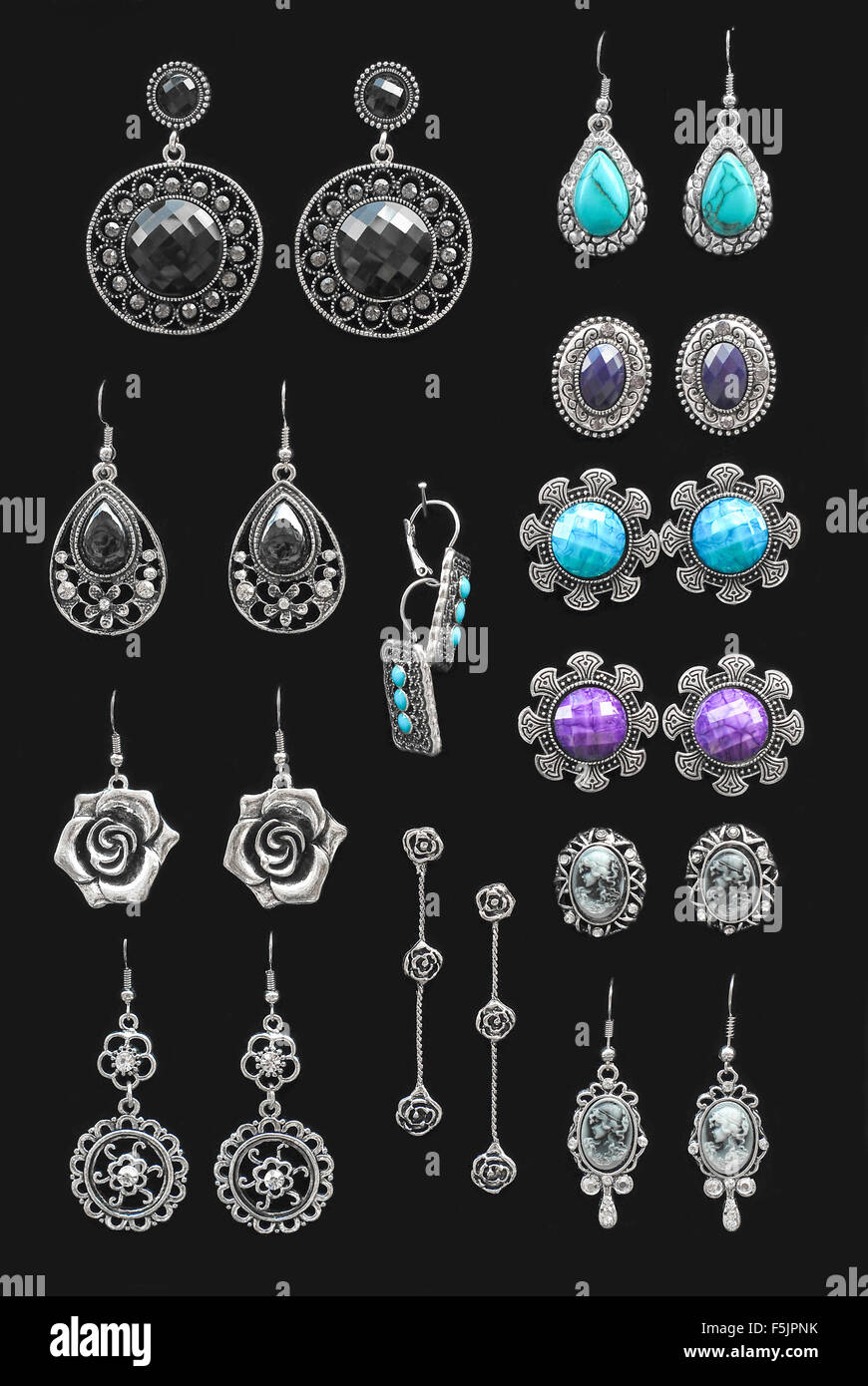 Silver jewels hi-res stock photography and images - Alamy