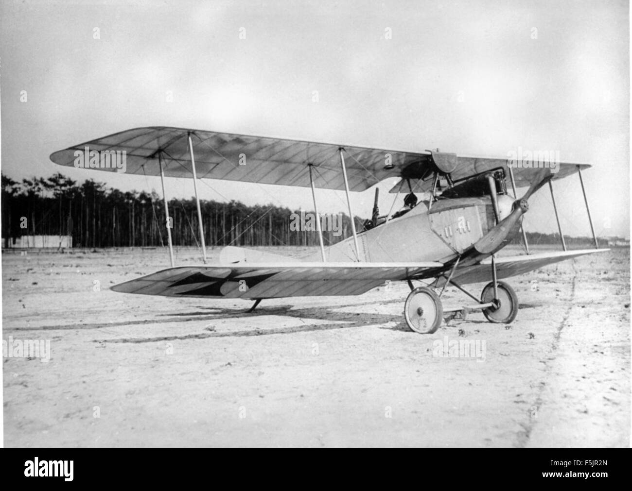 This photo of the Rumpler C I, taken in 1915 by Nowarra, captures a ...