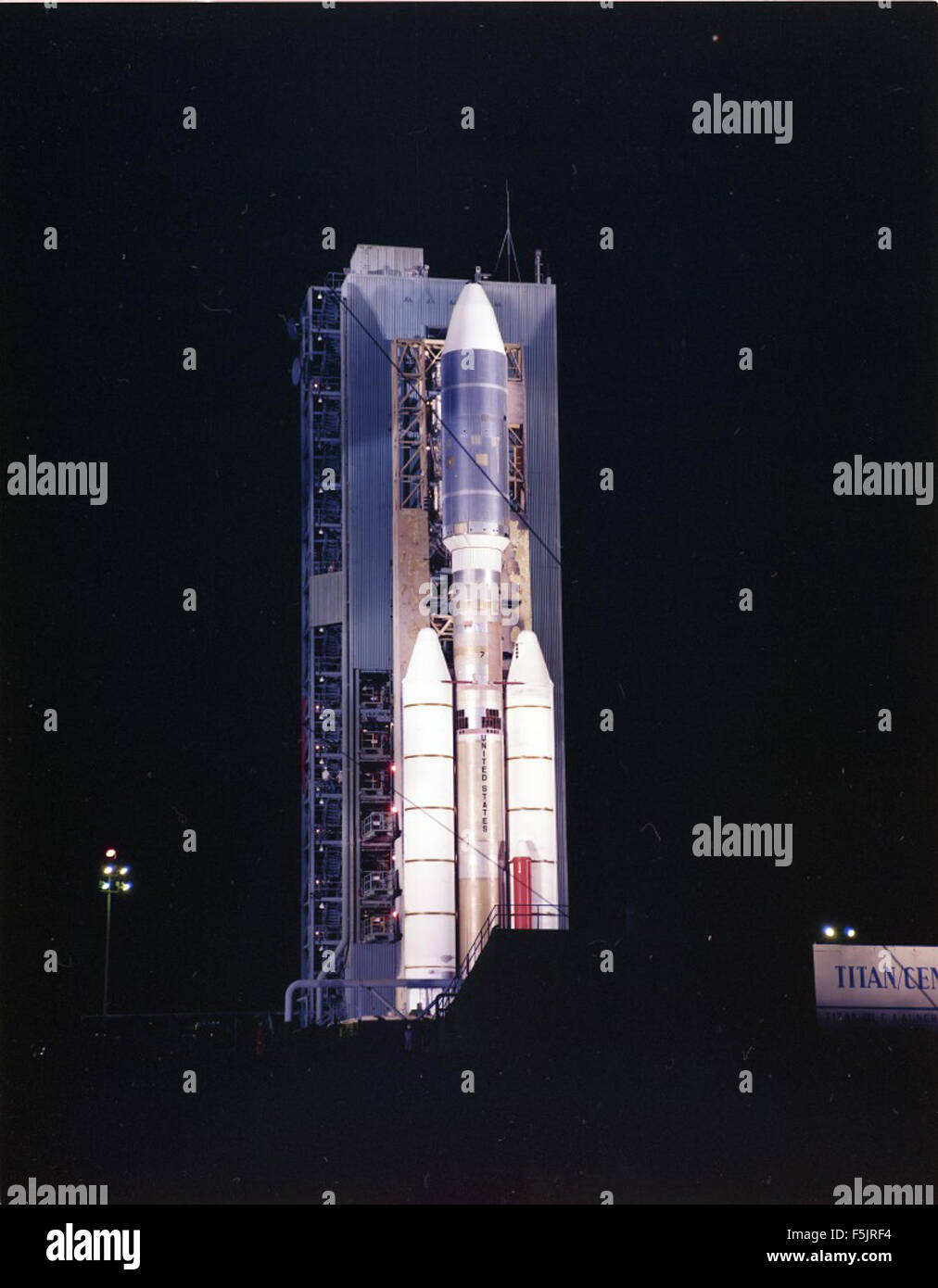 The Titan-Centaur rocket launched Voyager 2 from Complex 41 in 1977 ...