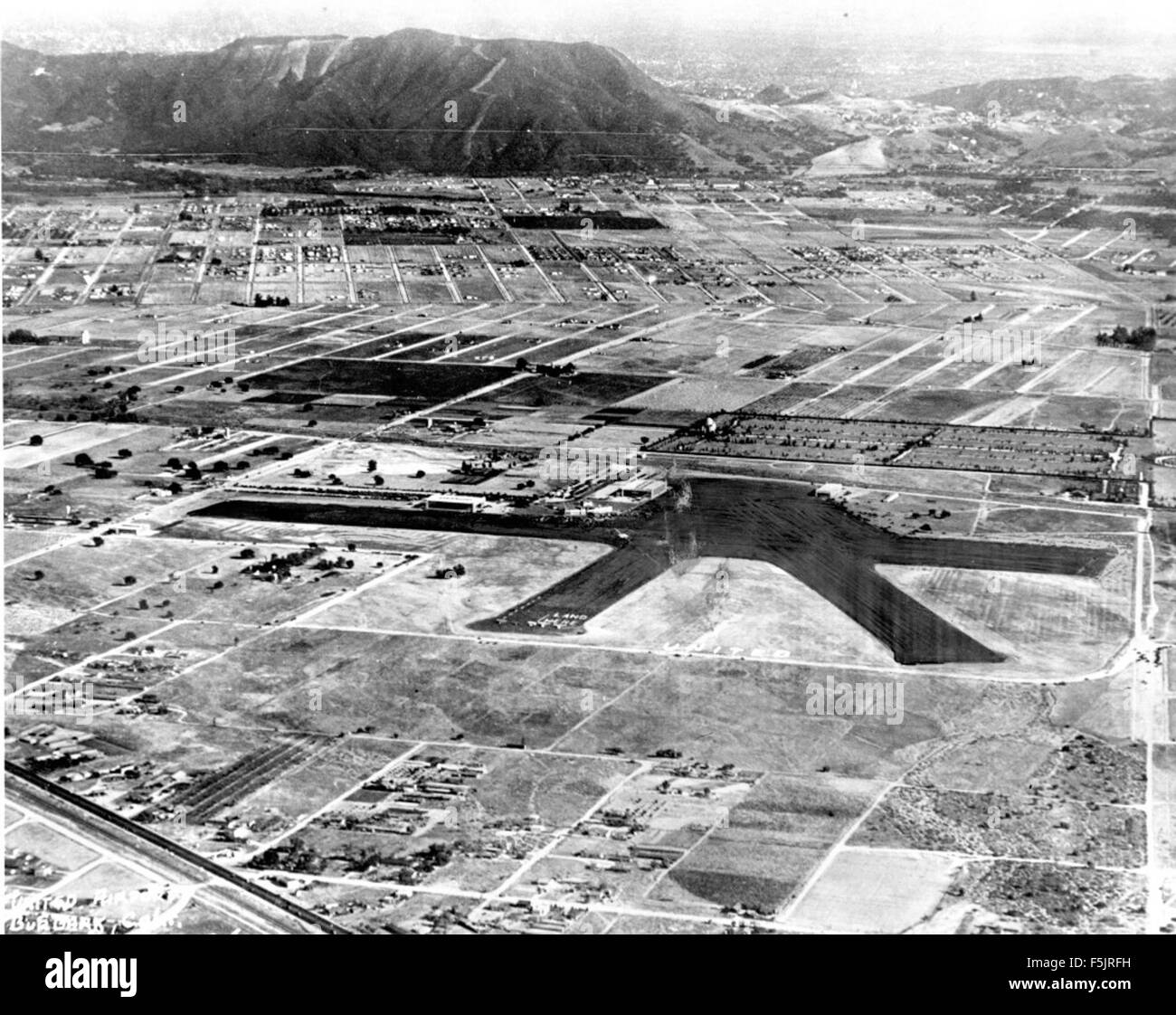 The Union Air Terminal in Burbank, California, around 1936, was a ...