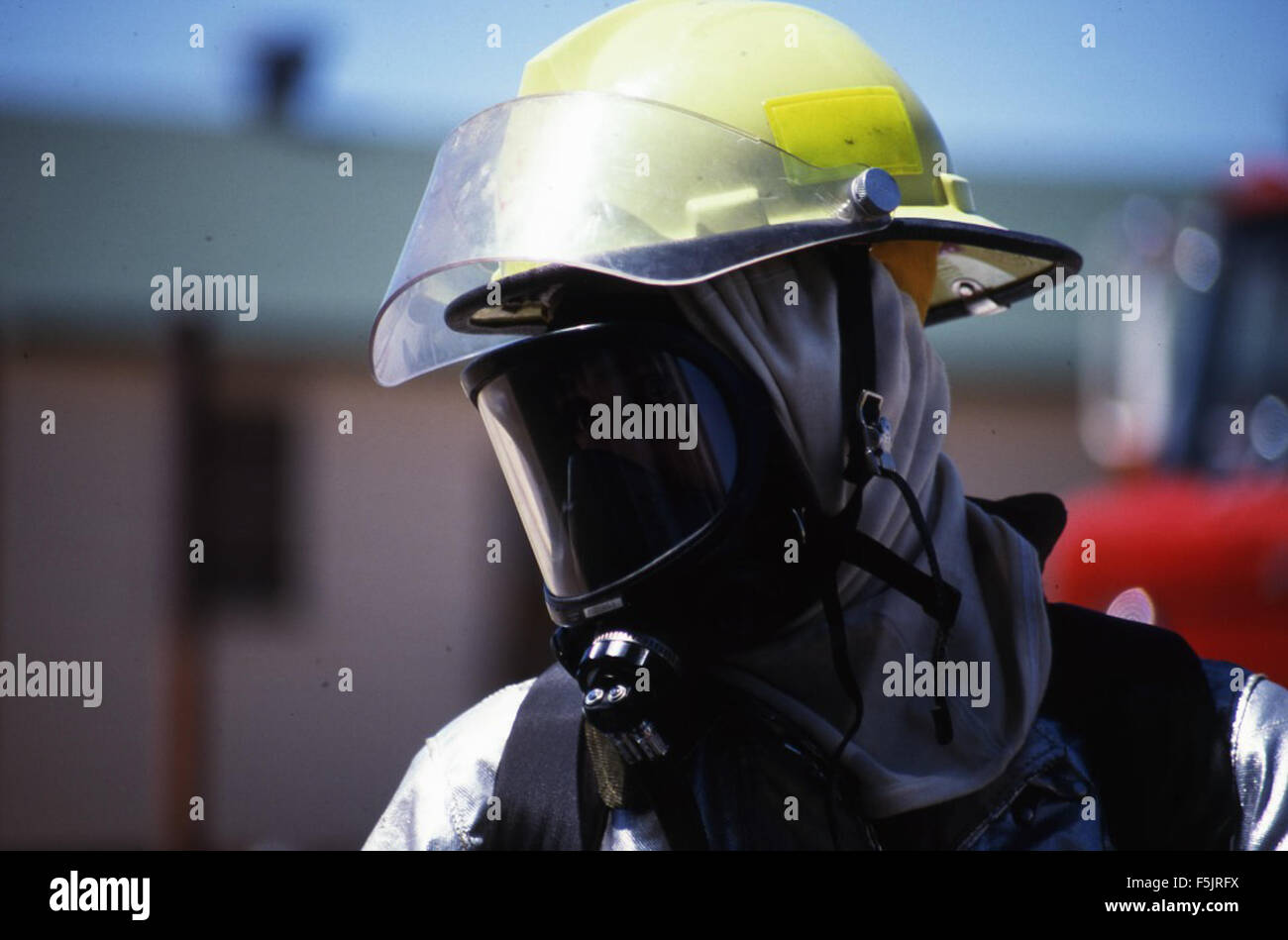This photograph from July 16, 1988, captures a member of the Idaho Air ...