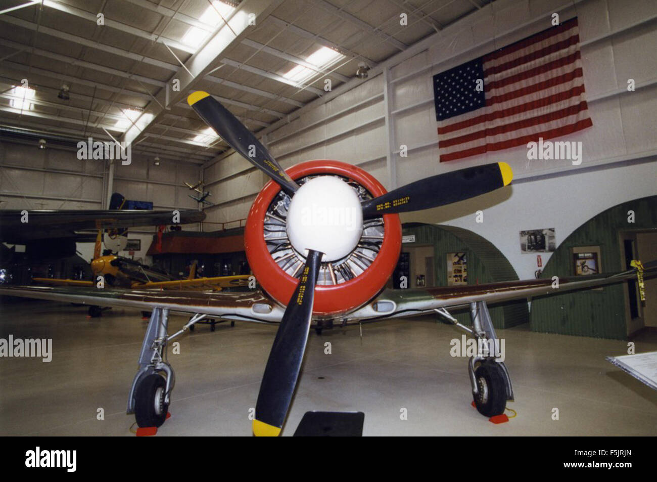 A Soviet Yakovlev Yak-11 C11, a WWII-era aircraft, with this specific ...