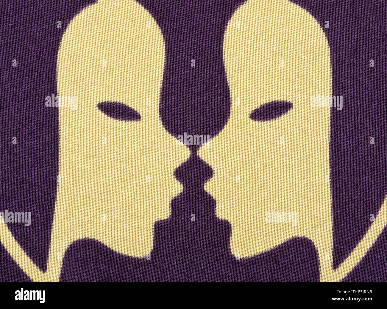 Close-up of Gemini Zodiac symbol printed on textile Stock Photo - Alamy