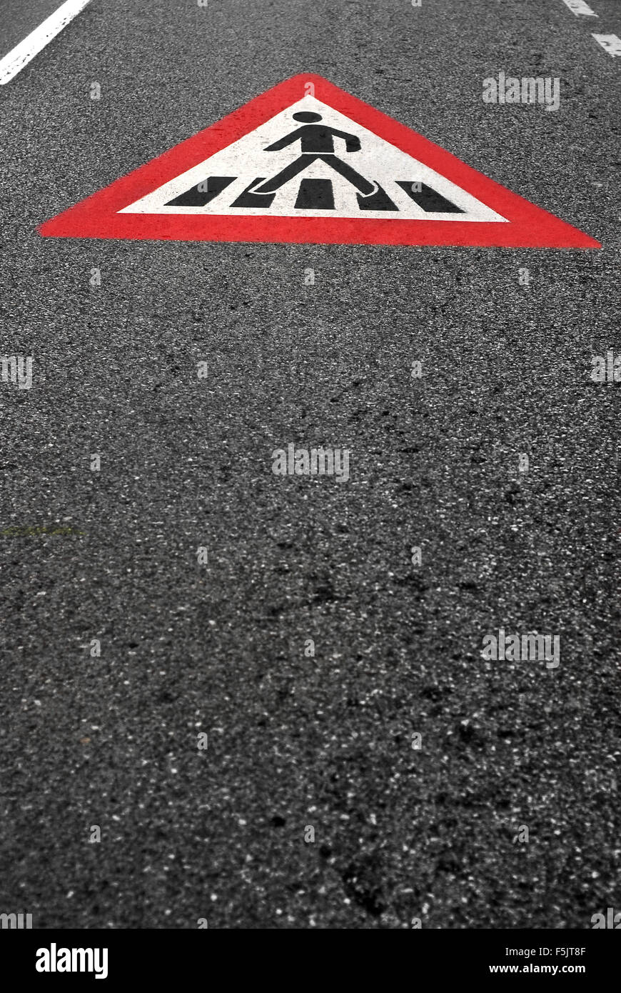 Cautionary Road Sign High Resolution Stock Photography and Images - Alamy