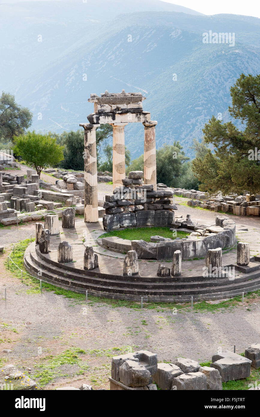 The archaeological site of Delphi has been inscribed upon the the World ...
