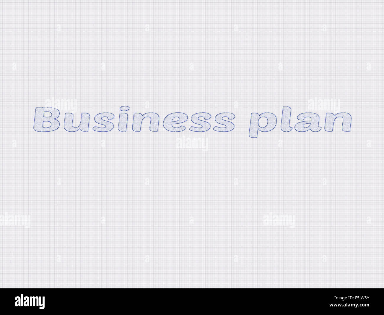 business plan written as a sketch on paper Stock Photo - Alamy