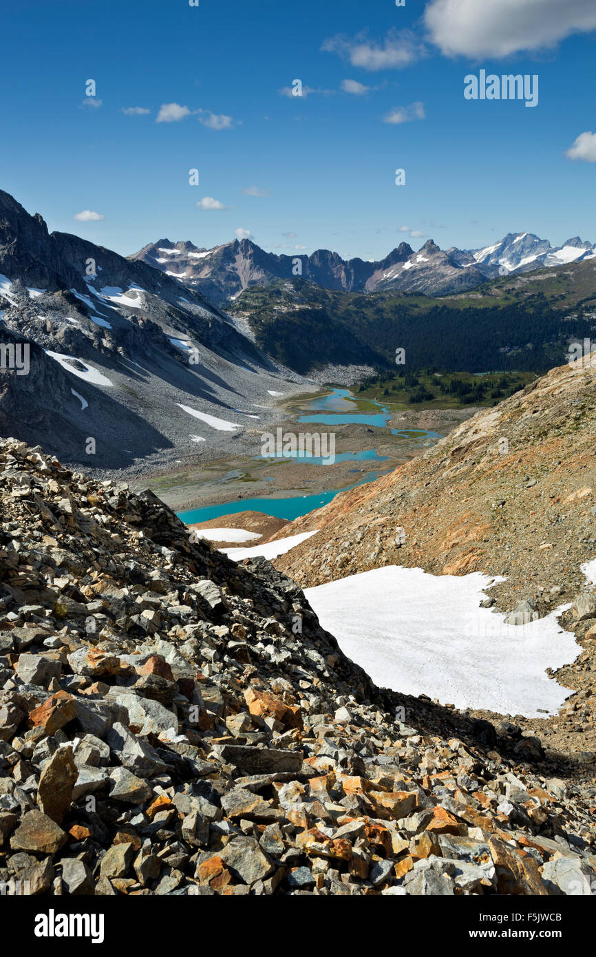 WA10829-00...WASHINGTON - Upper Lyman Lakes from Spider Gap in the ...