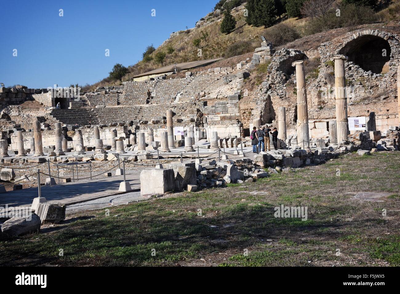 Ephesus 10th Century BC archeological site Selcuk Izmir Turkey Stock ...