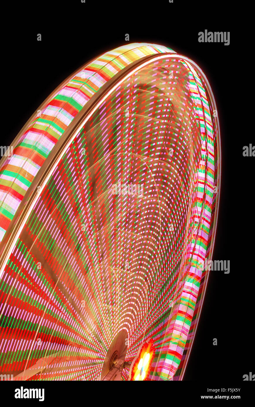 ferris wheel spinning Stock Photo - Alamy