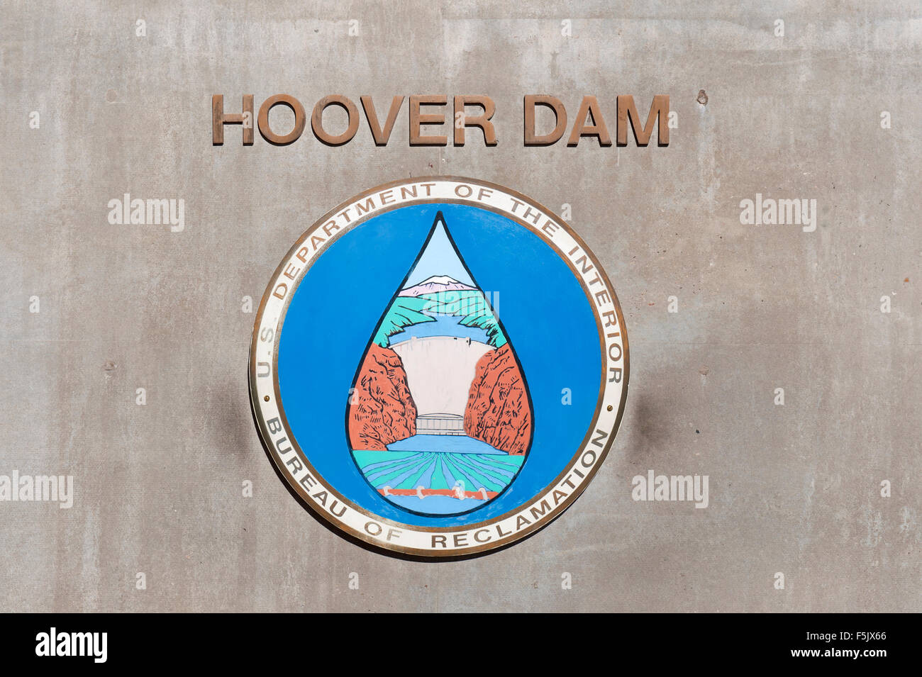 Hoover dam sign hoover dam hi-res stock photography and images - Alamy