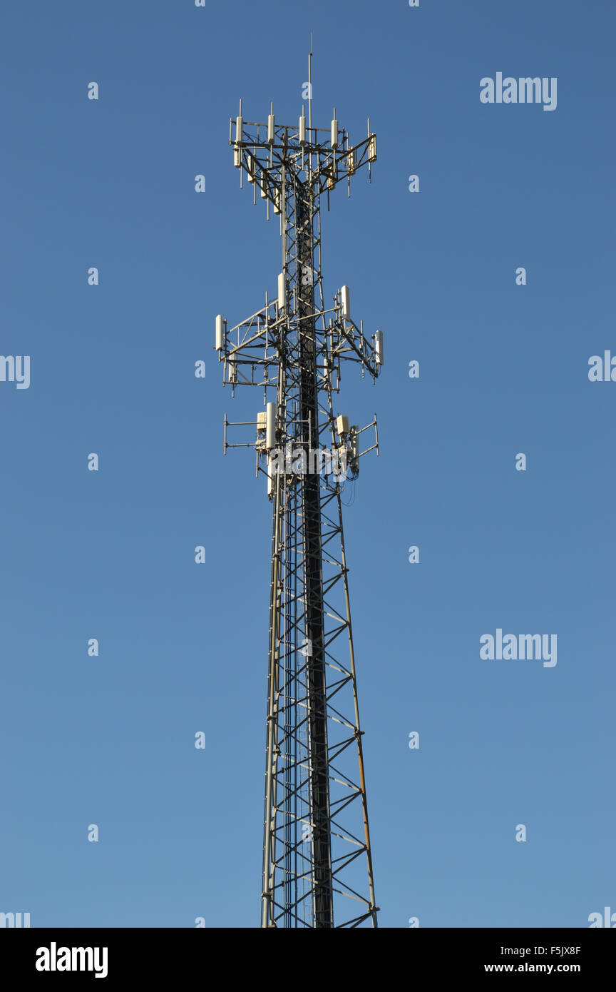 A Cellular Telephone Tower located in South Carolina Stock Photo - Alamy